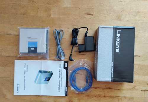 Voip шлюз Linksys spa 3000