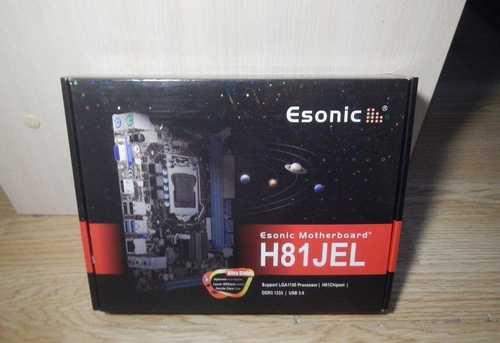 Esonic H81JEL, LGA 1150, Intel H81, 2xDDR3
