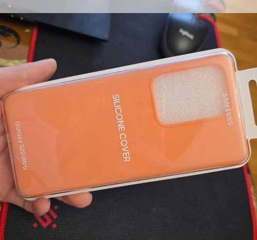 Чехол силикон оригинал на Samsung Galaxy s20 ultra