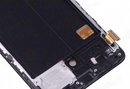 Дисплей для Samsung A515 Galaxy A51 (черный)(в рам