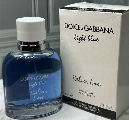 Dolce&gabbana Light Blue Italian Love Pour Homme