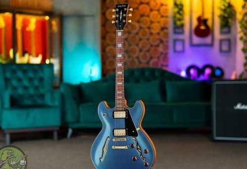 Harley Benton HB-35Plus Metallic Blue