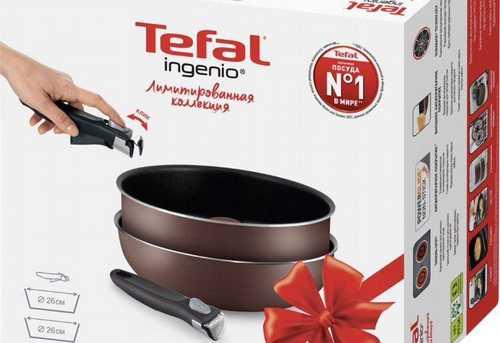 Новый tefal ingenio вок и сотейник 26см