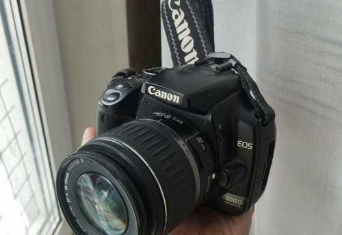Canon 400d с объективом 18-55mm