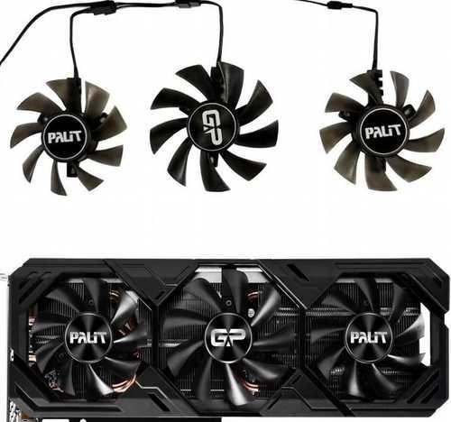 Вентиляторы Palit RTX 2080 super