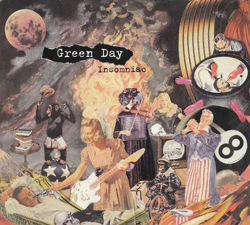 Виниловая пластинка Green Day insomniac (180 Gram)