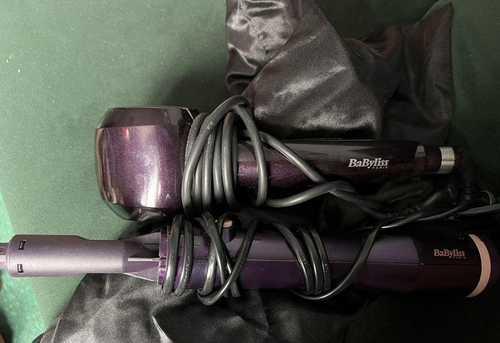 Фен щетка babyliss + плойка babyliss curl secret