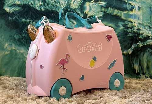 Детский чемодан Trunki Фламинго