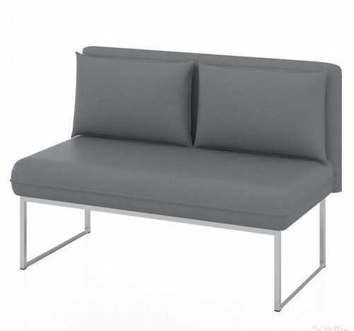 Универсал - диван двухместный (серый)