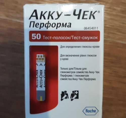 Тест полоски акку чек перформа