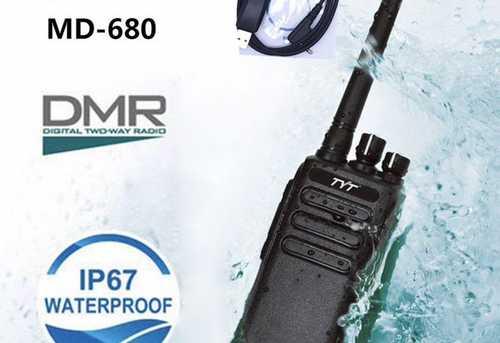 Рация TYT MD-680 UHF 10W, IP67(Новое)