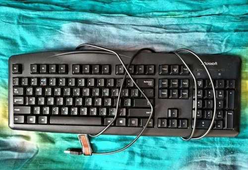 Клавиатура и мышь проводная