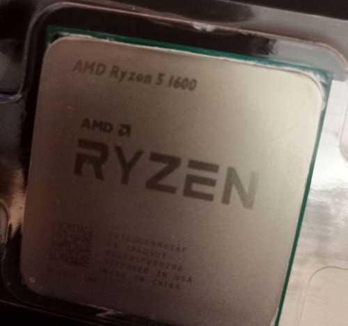 Процессор ryzen 5 1600