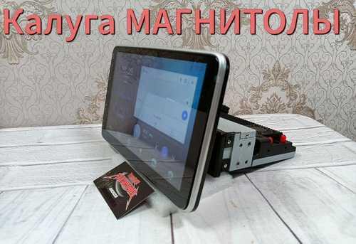 Магнитола 1 din android 4/64Гб на шарнире 1 0"