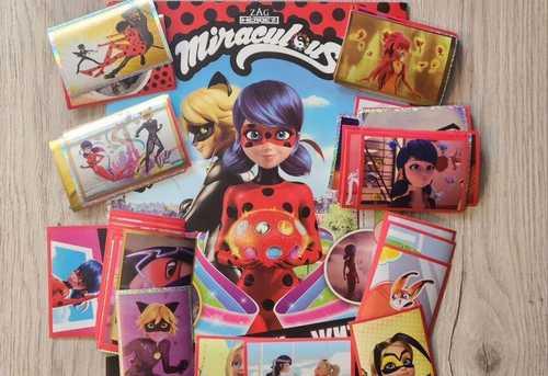 Наклейки panini Miraculous. Heroez in the World