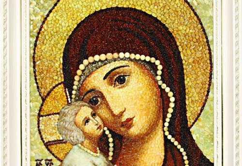 Икона из янтаря - Богородица Array