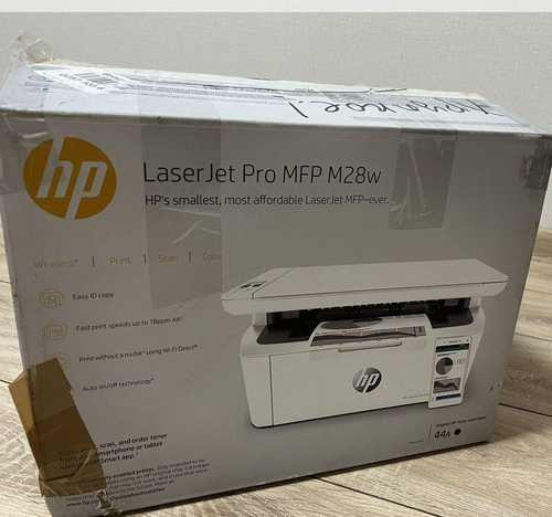 Мфу лазерное HP LaserJet Pro MFP M28w