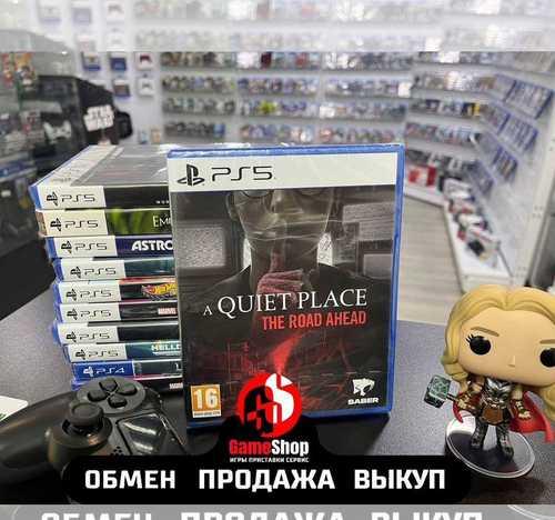 A Quiet Place: The Road Ahead PS5 диск новый