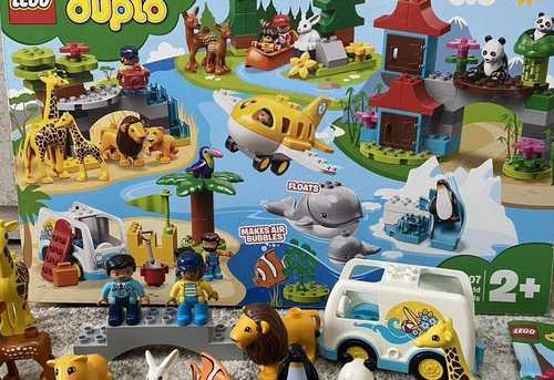 Lego duplo животные мира