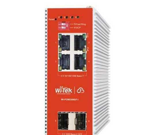 Промышленный управляемый L2 коммутатор Wi-Tek WI-P