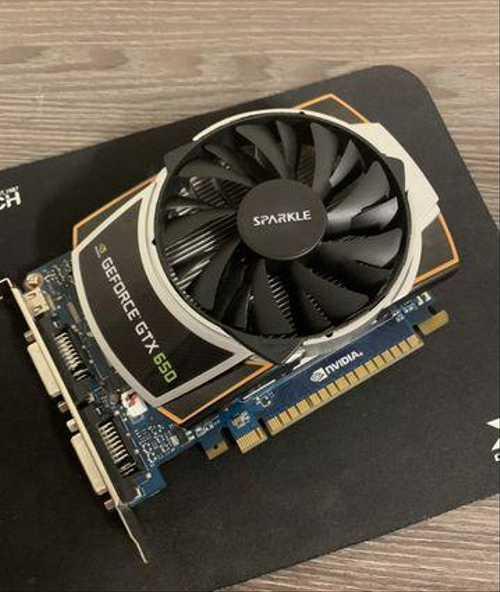 Видеокарта Nvidia Gtx 650 1 gb ddr 5 Sparkle