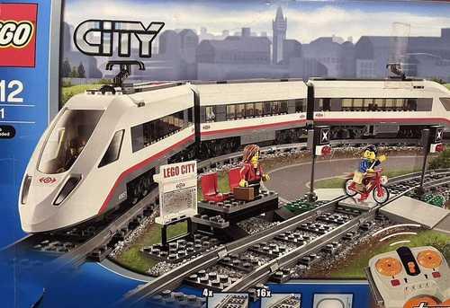 Lego city поезд 60051