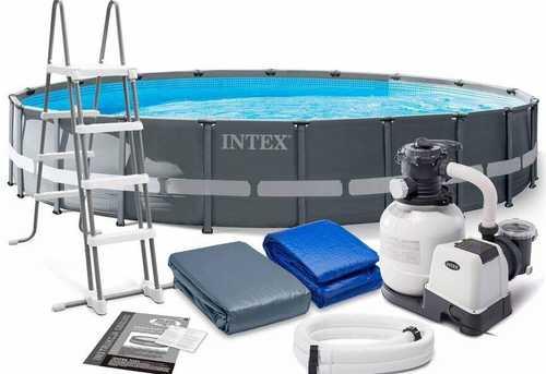 Каркасный бассейн Intex Ultra Frame 610х122 см