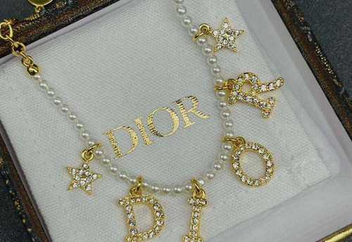 Золотой Браслет Dior