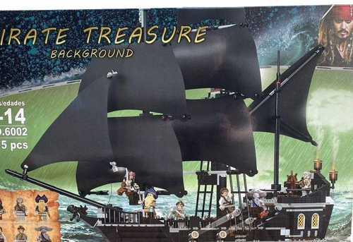 Конструктор Черная Жемчужина Pirate Treasure 6002