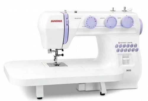 Бытовая швейная машина Janome 3022 Новая