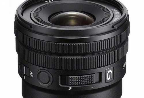 Sony E 10-20mm f/4 PZ G Lens Новый