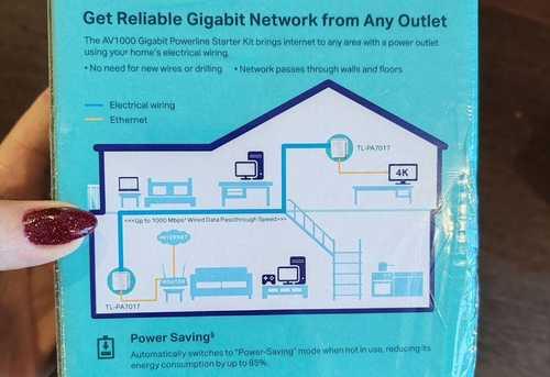 Локальная сеть TP-Link Адаптер TL-PA2010KIT