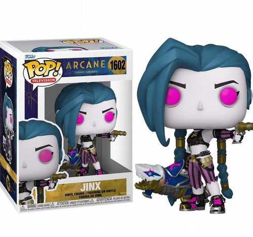 Funko Pop Jinx 1602 Arcane League of Legends