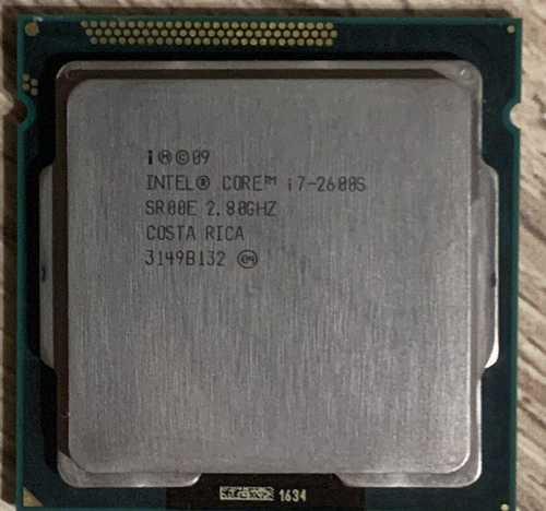 Процессор intel core i7 2600s