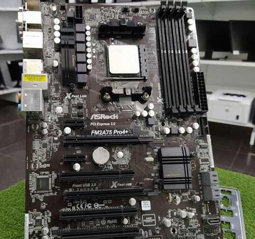 Мат. плата Asrock FM2A75 Pro4  FM2 / Athlon X4 860