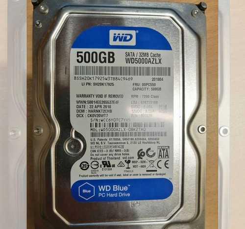 Жесткий диск hdd 500gb