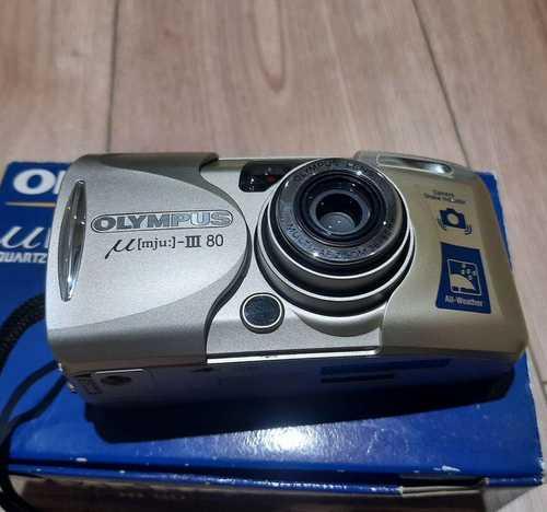 Фотоаппарат пленочный Olympus mju III 80