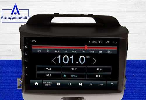 Магнитола KIA Sportage 10 - 16 Android 12 IPS