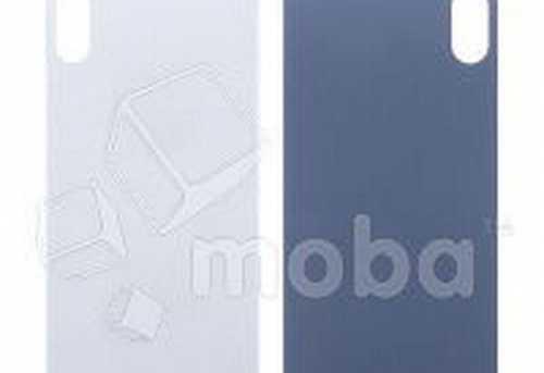 Задняя крышка iPhone Xs Max Белый (стекло, широкий