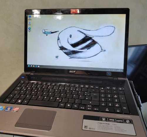 Ноутбук Acer Aspire 7745G 17" (Core i5 / SSD)