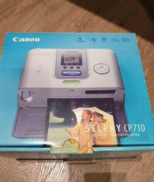 Принтер canon selphy cp710
