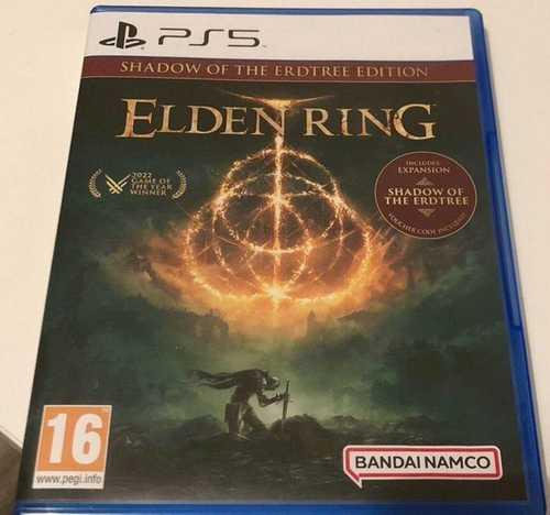 Elden ring shadow of the erdtree ps5 диск