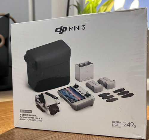 Квадрокоптер DJI Mini 3