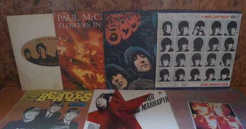 Beatles & Paul McCartney 8 LP грампластинки 8 шт