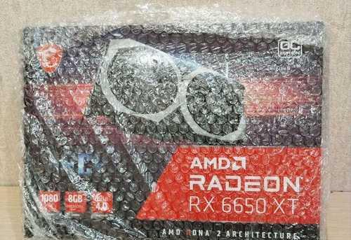 Видеокарта MSI AMD Radeon RX 6650 XT mech 2X OC