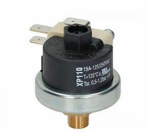 Прессостат XP110 125 0.5-1.2 Bar, 1/8", 3.2мм, 15A