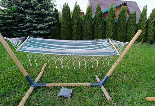 Гамак из кругляка