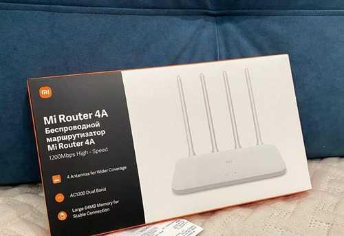 WI FI роутер Xiaomi Mi WiFi Router 4A, белый