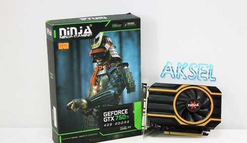 Видеокарта 4 GB GTX 750 Ti ninja (NK75TI045F)