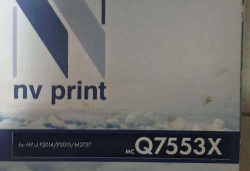 Картридж NV print Q7553X
